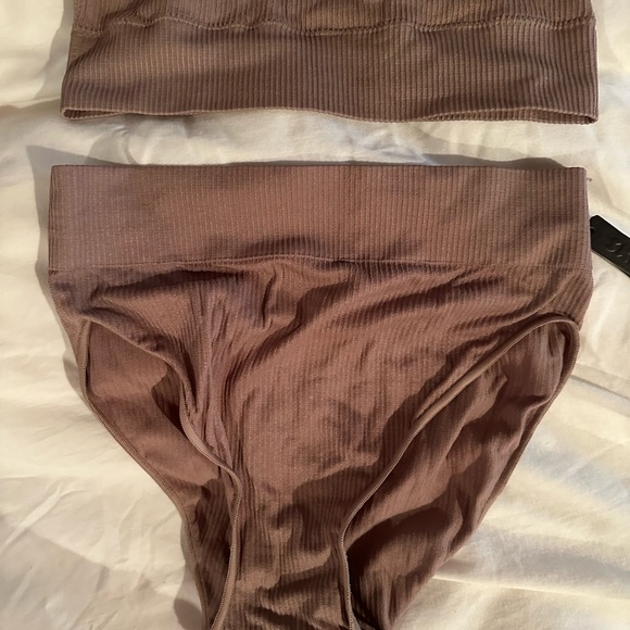 SKIMS | Intimates & Sleepwear | Skims High Neck Bra And Brief In Color ...